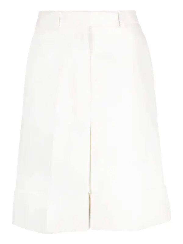 Thom Browne Knee-length Tailored Shorts - White