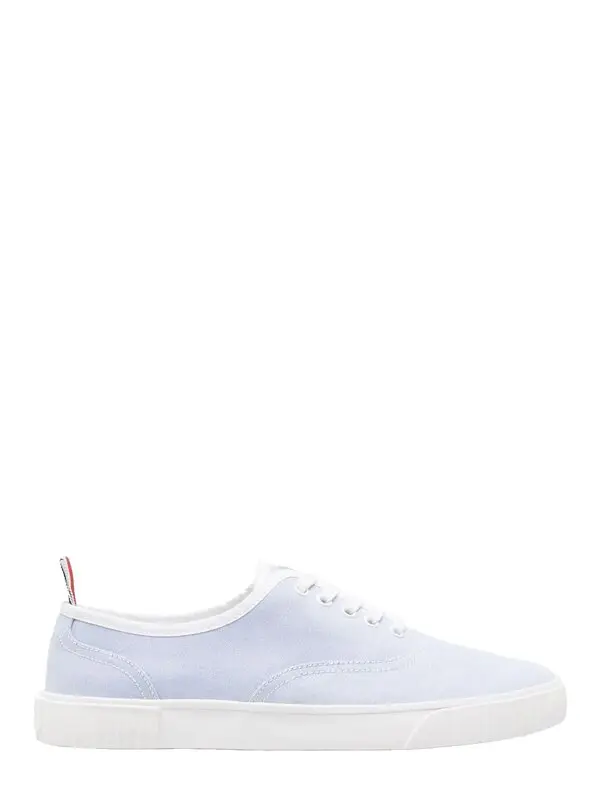 Thom Browne Heritage Canvas Lace-up Sneakers - Blue