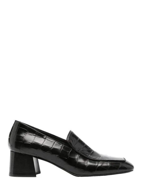TOTEME Block-heel Loafers - Black