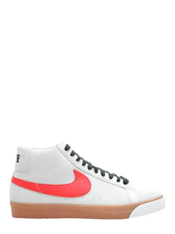 Nike Blazer Premium Sb 'swoosh Life' Sneakers - White