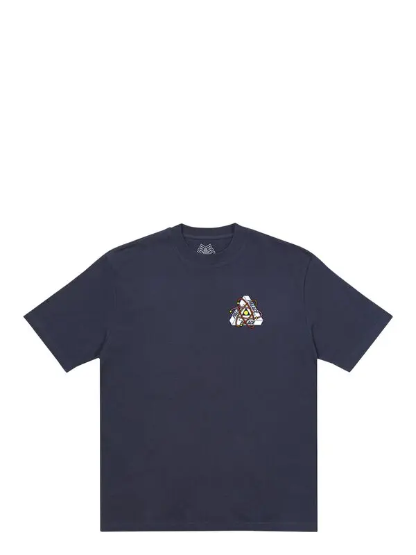 PALACE Tri-atom T-shirt 'navy - Blue