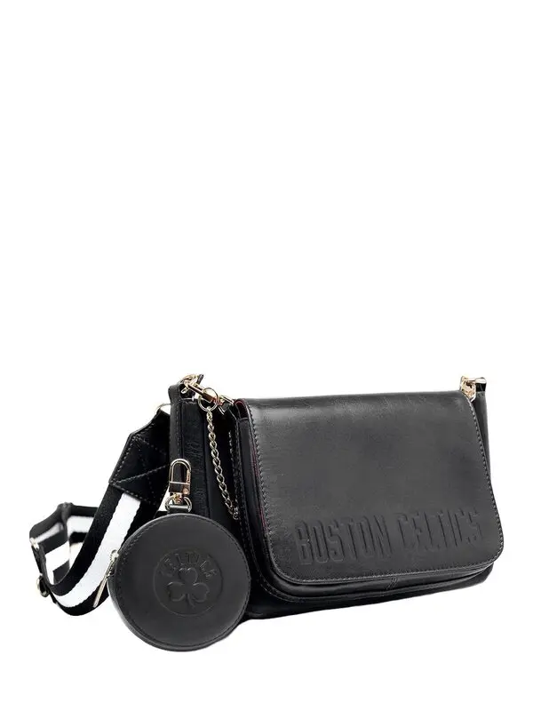 LUSSO Boston Celtics Multi Pouchette Bag - Black