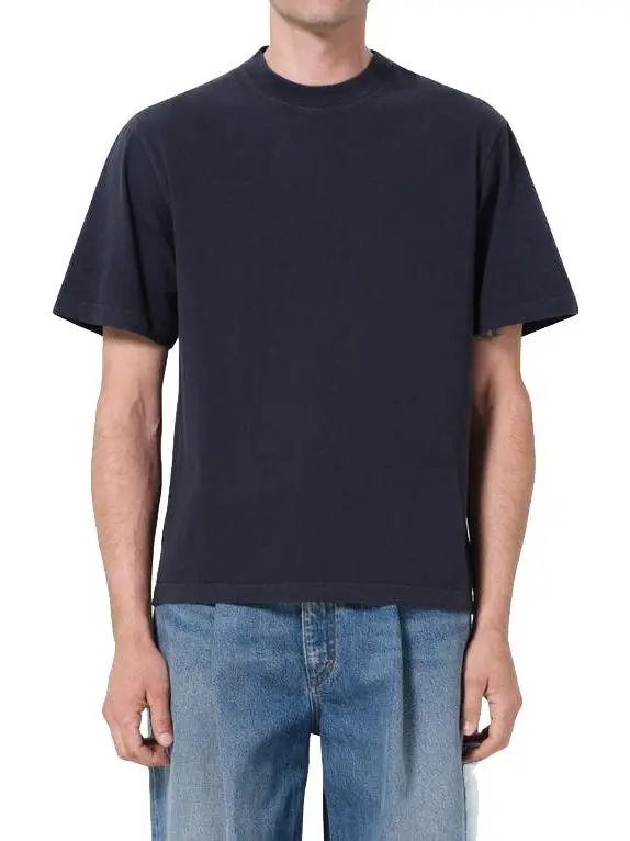 AGOLDE Asha Oversize Mock Neck T-shirt - Lyon