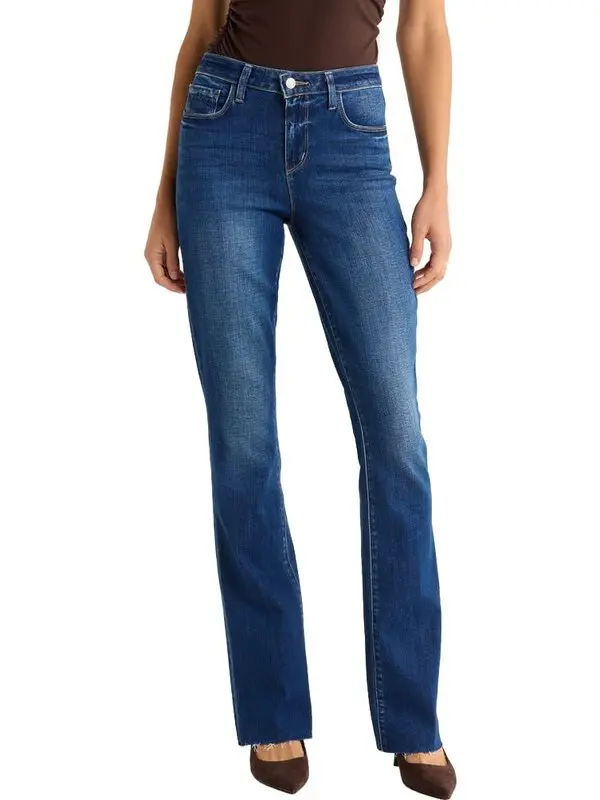 L'Agence Ruth Straight Leg Jeans - Marvista