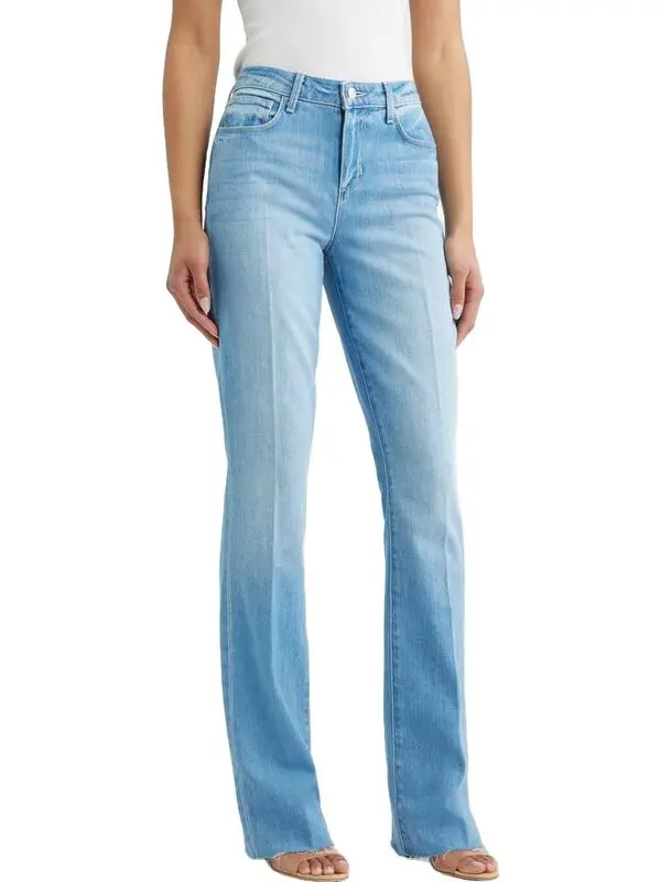 L'Agence Ruth Straight Leg Jeans - Pacific