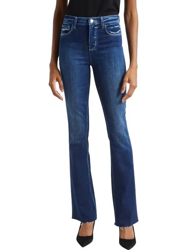 L'Agence Ruth Straight Leg Jeans - Sterling