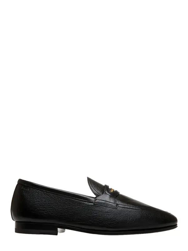 Bally Pesek Leather Loafers - Black