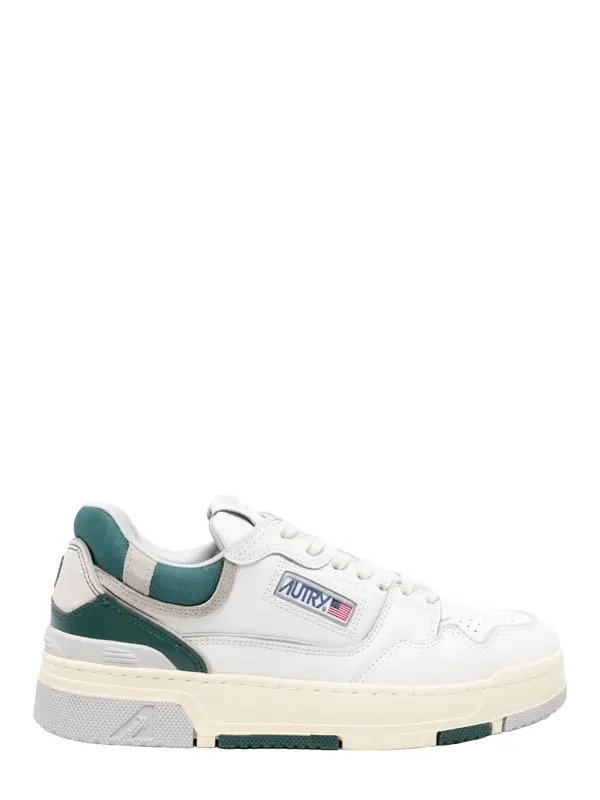 AUTRY Clc Leather Chunky Sneakers - White