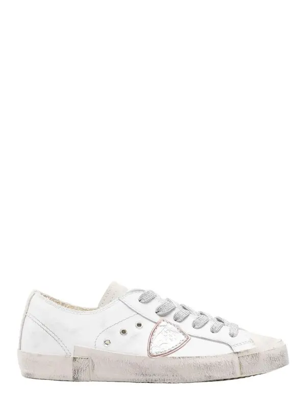 Philippe Model Logo-patch Sneakers - White