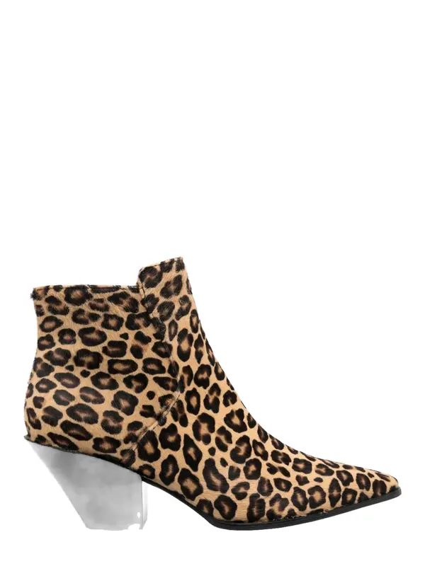 Roberto Festa Frediana 65mm Leopard-print Boots - Brown