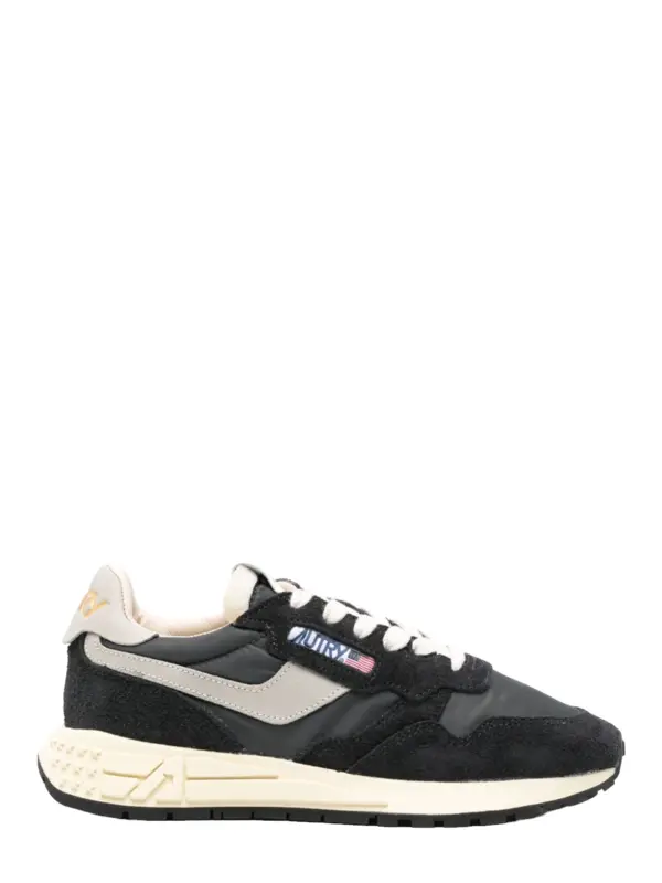 AUTRY Reelwind Panelled Sneakers - Black