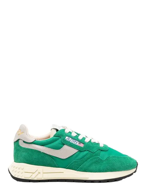 AUTRY Reelwind Panelled Sneakers - Green