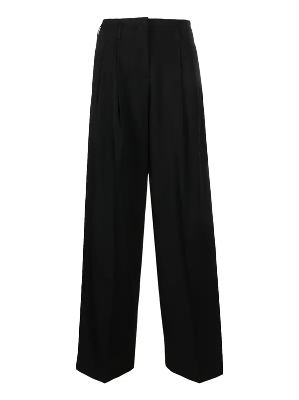 GOLDEN GOOSE Flavia Tailored Palazzo Pants - Black