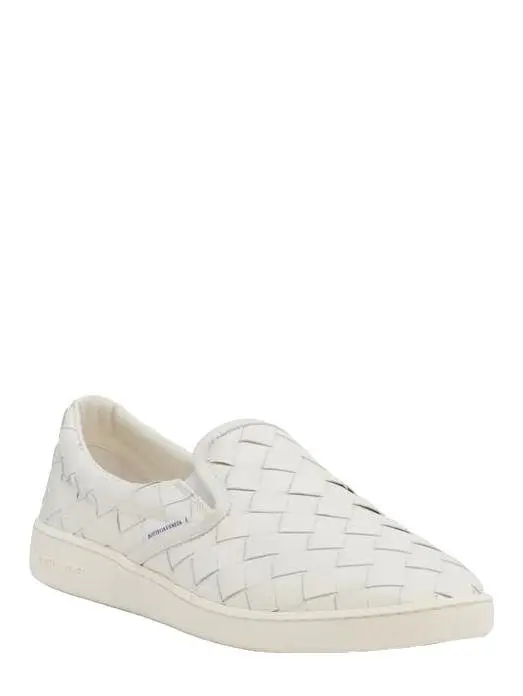 Bottega Veneta Sawyer Intrecciato Slip-on Sneaker - 9013 White