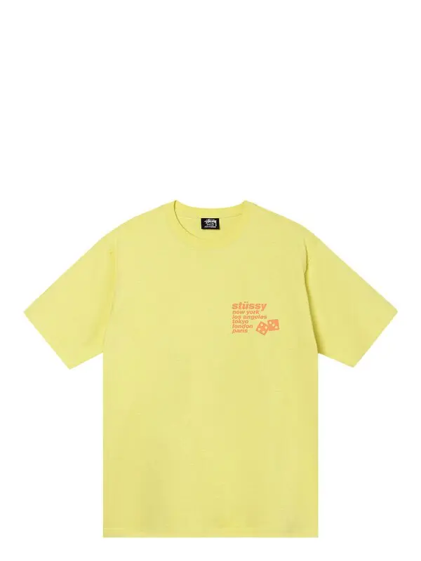 StÜssy Silhouette Tee - Yellow