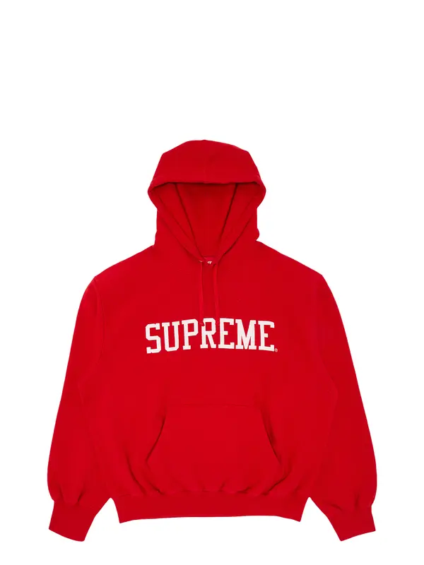 Supreme Varsity Hooded Sweatshirt - Red