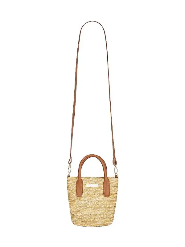 Seafolly Micro Raffia Tote Bag - Natural