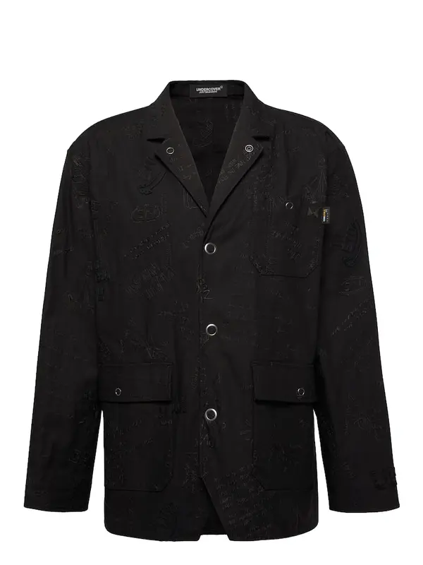 UNDERCOVERISM Cotton-blend Jacket - Black