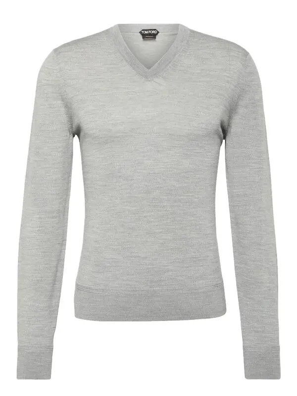 TOM FORD Wool Sweater - Grey