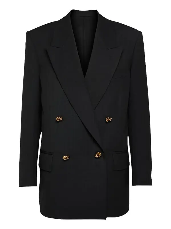 Bottega Veneta Wool Blazer - Black