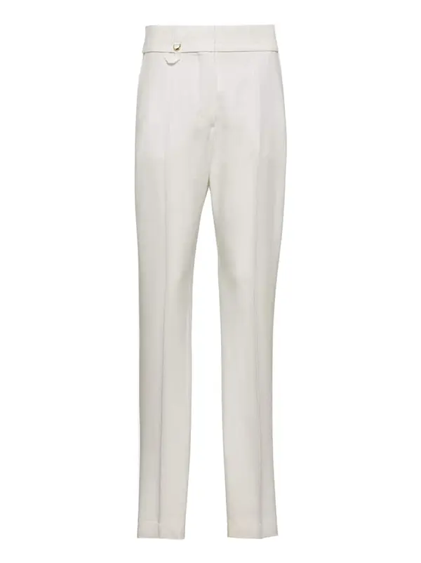 Jacquemus Le Pantalon Tibau Slim Pants - White
