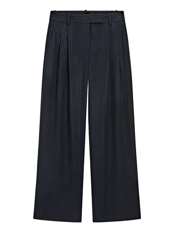 massimo dutti - Massimo Dutti Darted Pinstriped Trousers