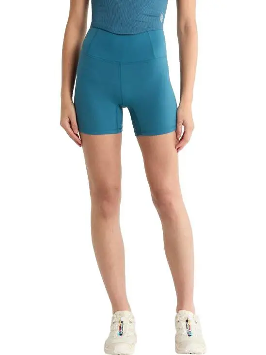 Free People Never Better Bike Shorts - Riptide