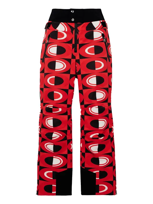 Bogner Maren Printed Ski Pants - Red