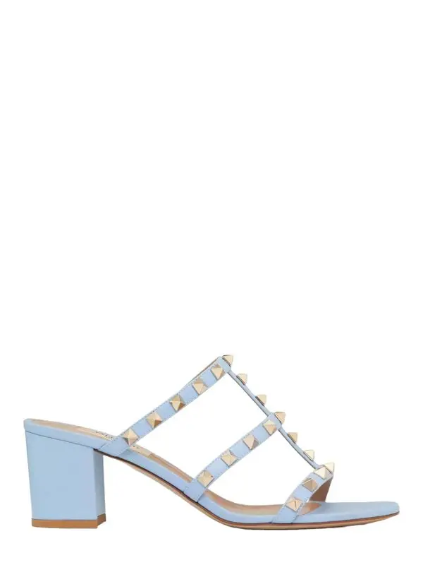 Valentino Garavani 60mm Rockstud Sandals - Blue