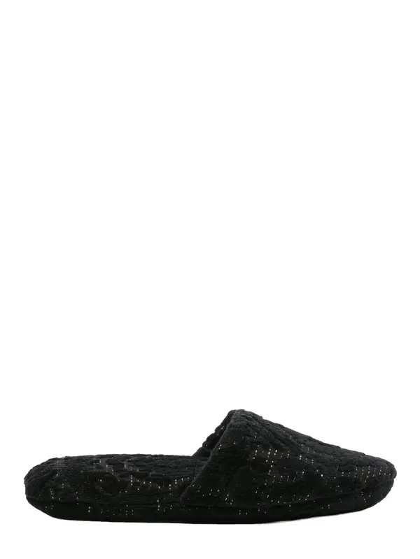 Versace Barocco Slippers - Black