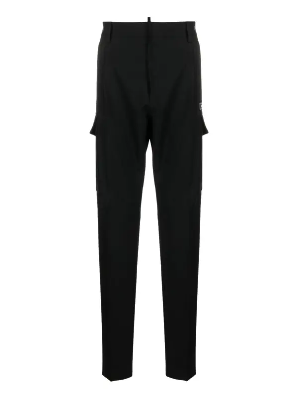 Dsquared2 Utility Tapered Trousers - Black