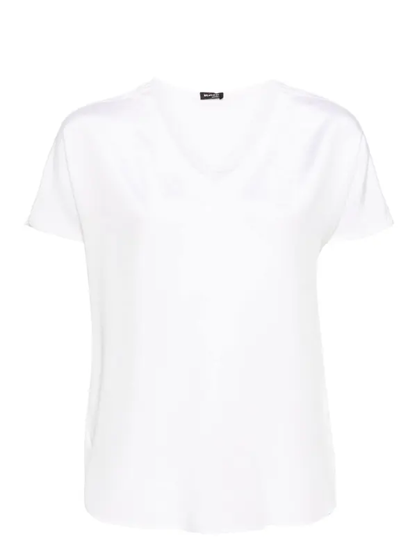 Kiton V-neck T-shirt - White