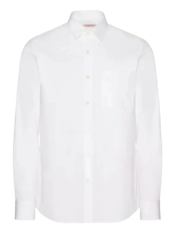 Valentino Garavani V-detail Shirt - White