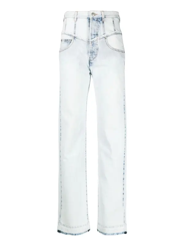 Isabel Marant Noemie High-rise Jeans - Blue
