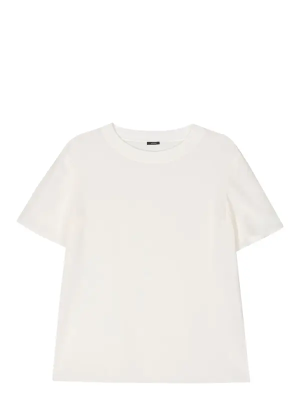 JOSEPH Rubin Crepe De Soie T-shirt - White