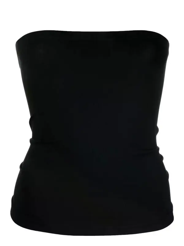 Wolford Strapless Knit Top - Black