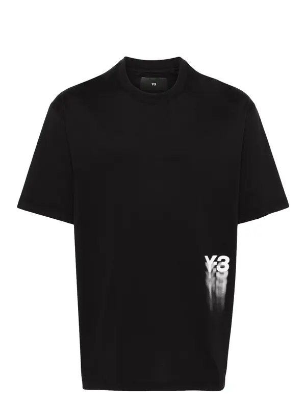 Y3 Gfx Short Sleeve T-shirt - Black