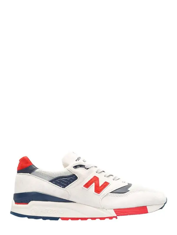 NEW BALANCE J.crew X 998 Independence Day Sneakers - White