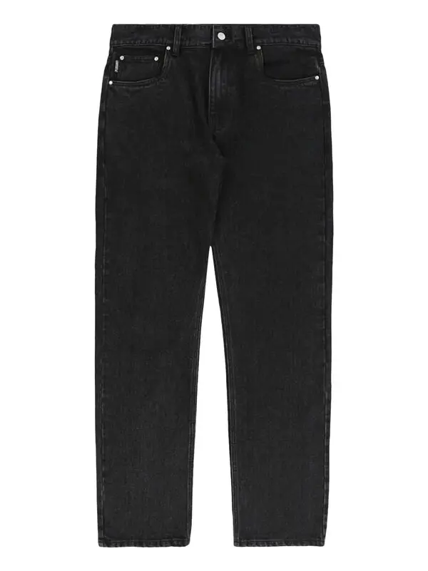 PLEASURES X Sonic Youth Washing Machine Denim Pants - Black