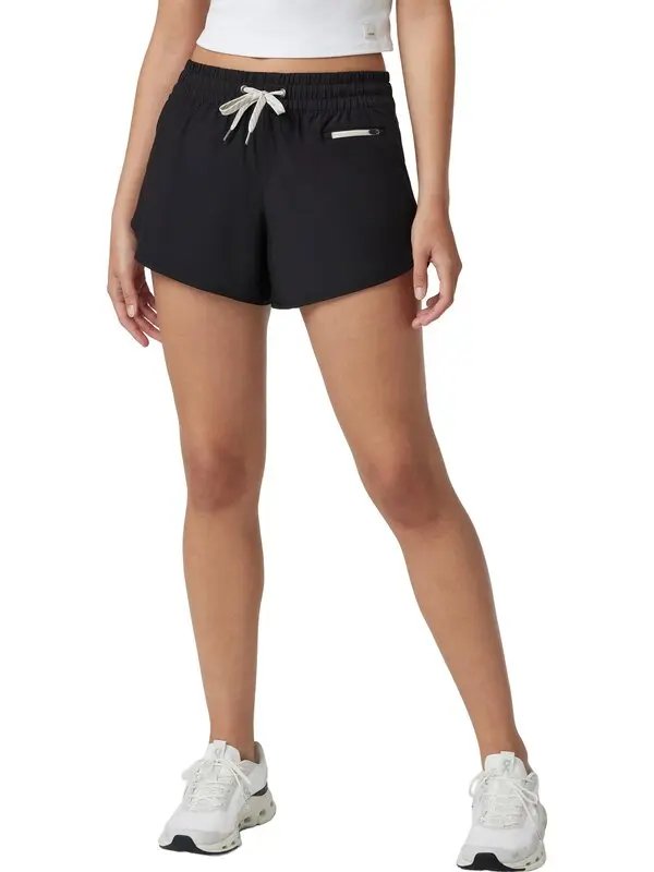 Vuori Clementine 2.0 Shorts 4 - Black