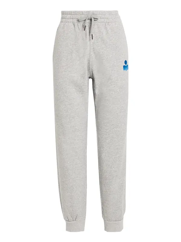 MARANT ETOILE Malonae Fleece Track Pants - Gray