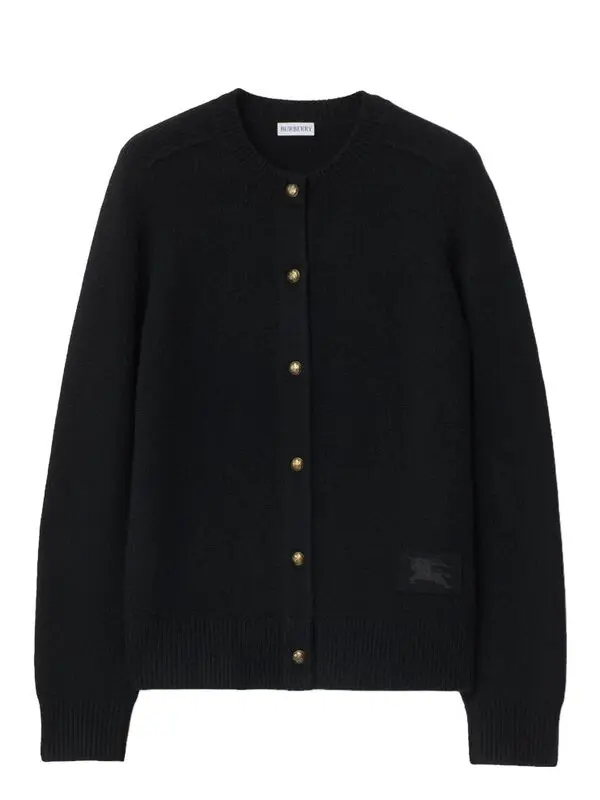 Burberry Cashmere Cardigan - Black