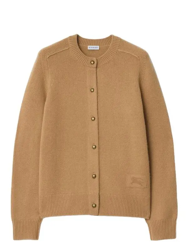 Burberry Cashmere Cardigan - Butterscotch Brown