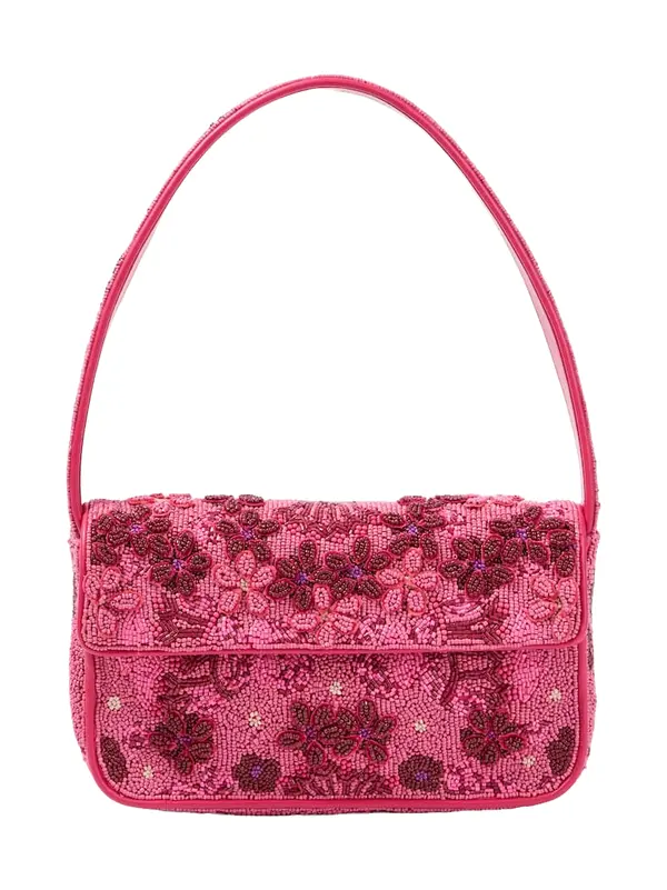 Staud Tommy Beaded Shoulder Bag - Multicoloured