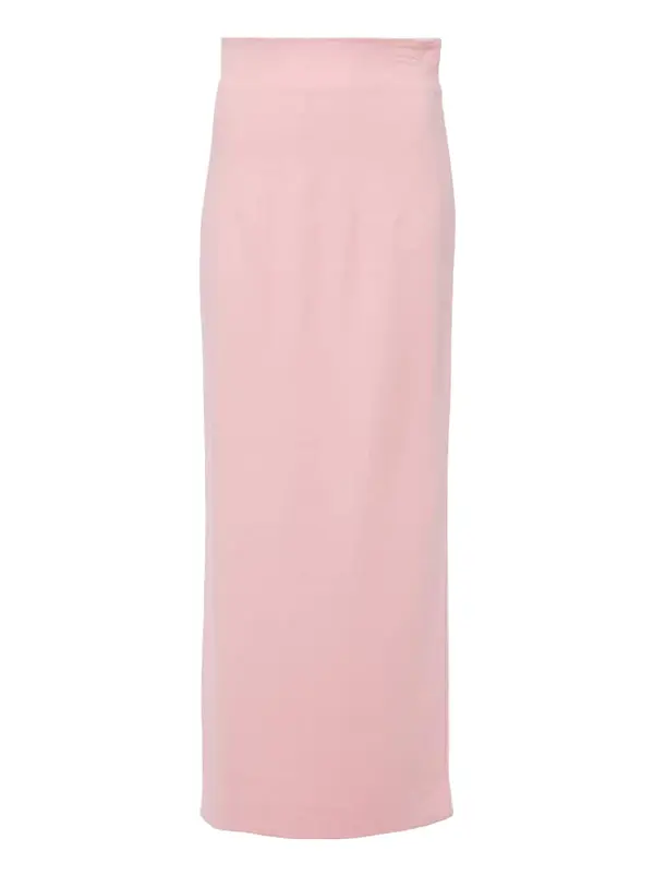 Staud Jeremiah High-rise Maxi Skirt - Pink