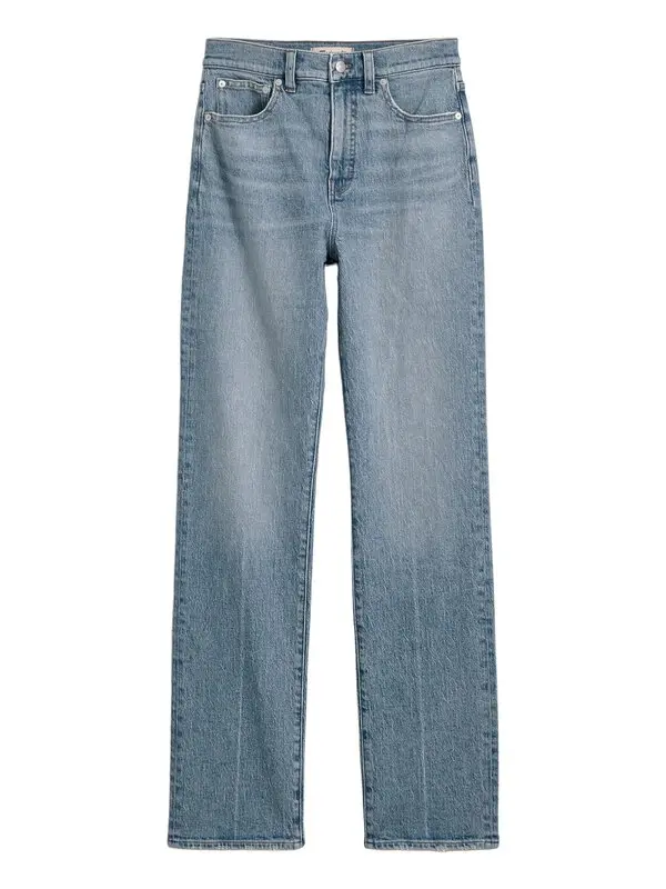 Madewell The Petite '90s Straight Jean - Rondell Wash