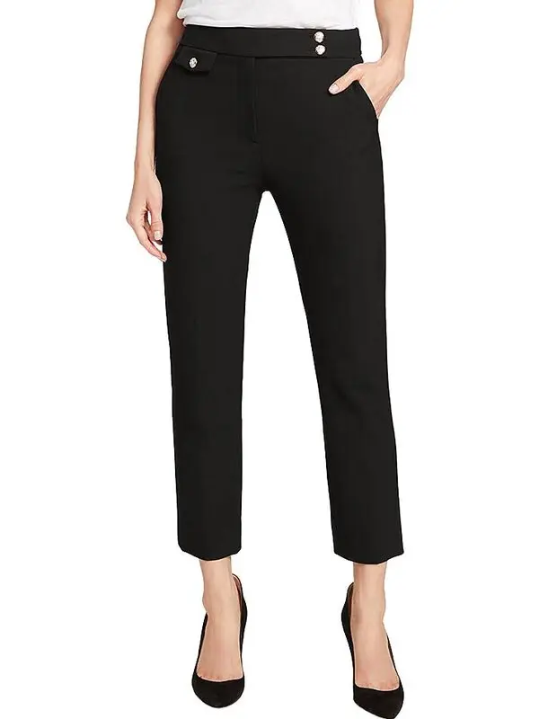 Veronica Beard Renzo Trousers - Black/silver