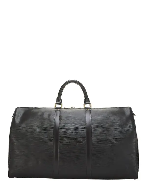 LOUIS VUITTON Epi Keepall 50 - Black