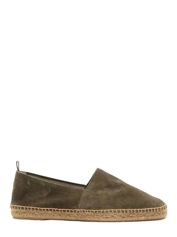 CastaÑer Pablo Suede Espadrilles - Green