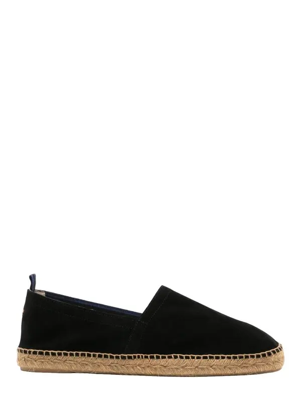 CastaÑer Pablo Suede Espadrilles - Black
